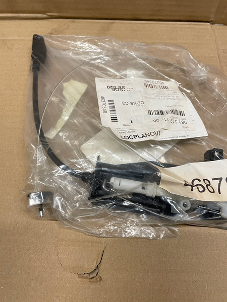 Porsche Cayman - Stelelement achterklep